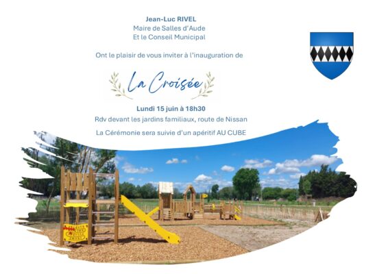 Inauguration de La Croisée - Mairie de Salles d'Aude